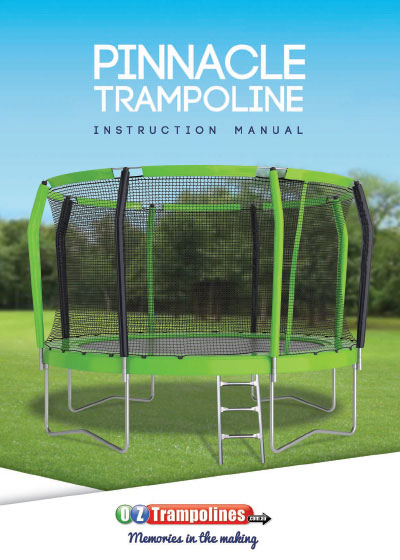Trampoline Instruction Manuals - Oz Trampolines
